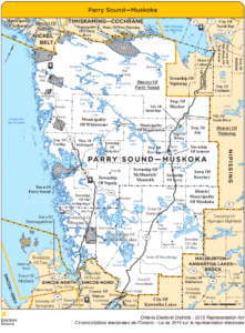 Parry Sound – Muskoka Map – Parry Sound – Muskoka Green Party